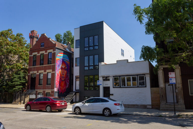 Construction nearly complete on three new residential units at 2019 ...