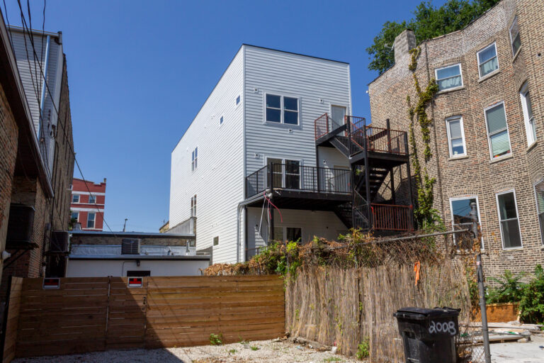 Construction nearly complete on three new residential units at 2019 ...