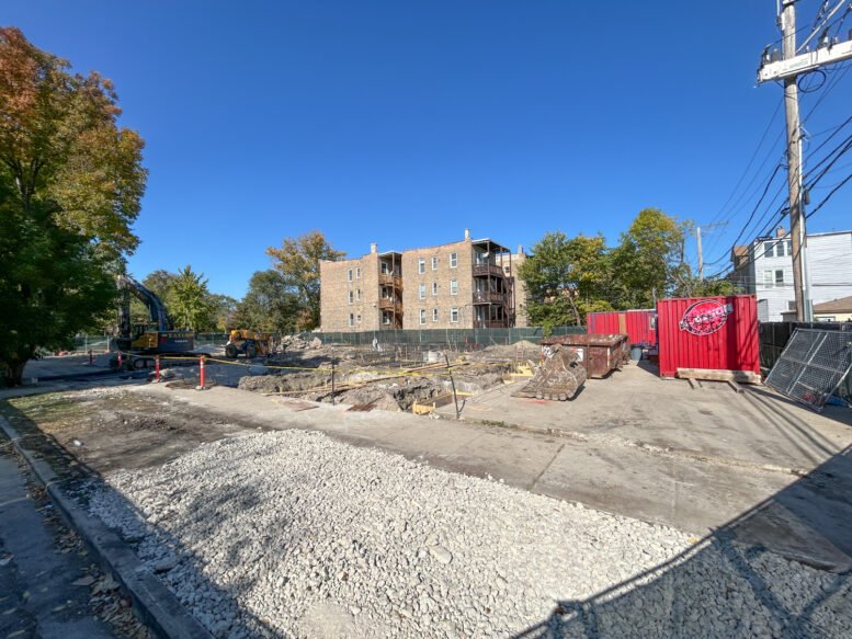 Construction of affordable housing is underway at 1237 North California ...