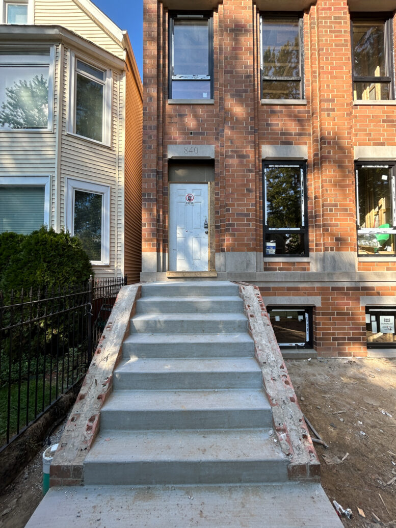 Exterior Work At 840 West Lill Avenue Making Rapid Progress In Lincoln ...