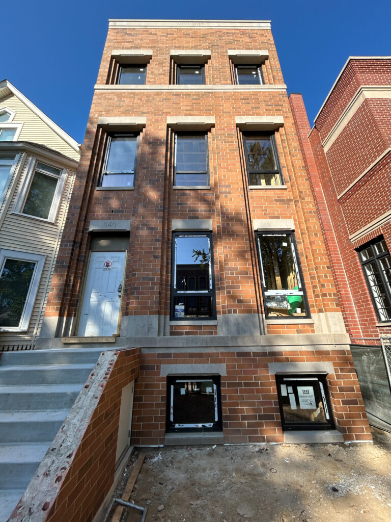 Exterior Work At 840 West Lill Avenue Making Rapid Progress In Lincoln ...
