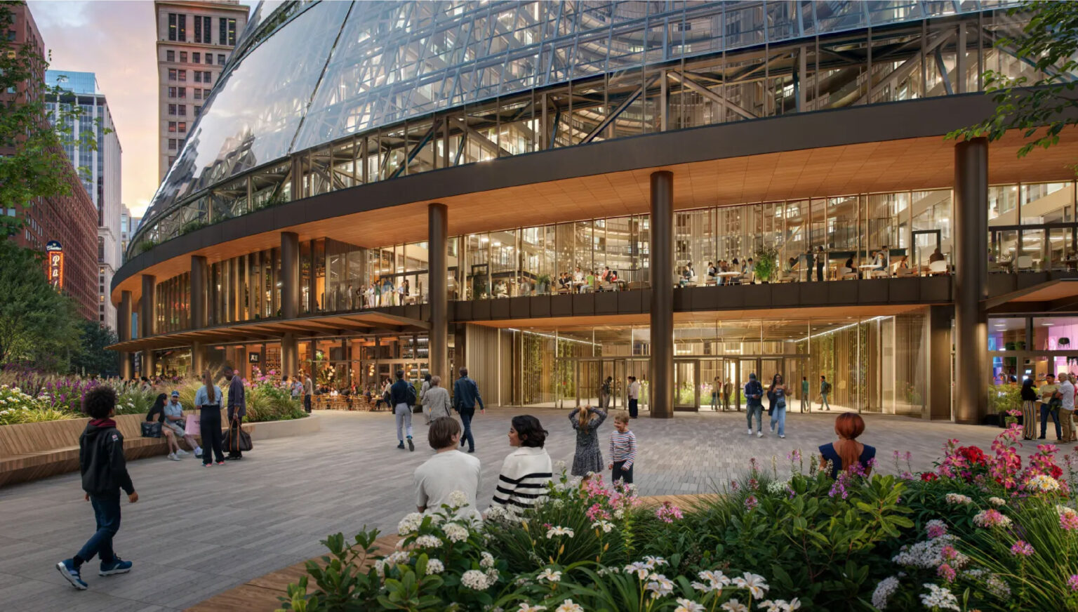 Renderings Revealed For Thompson Center Lobby Redevelopment - Chicago YIMBY