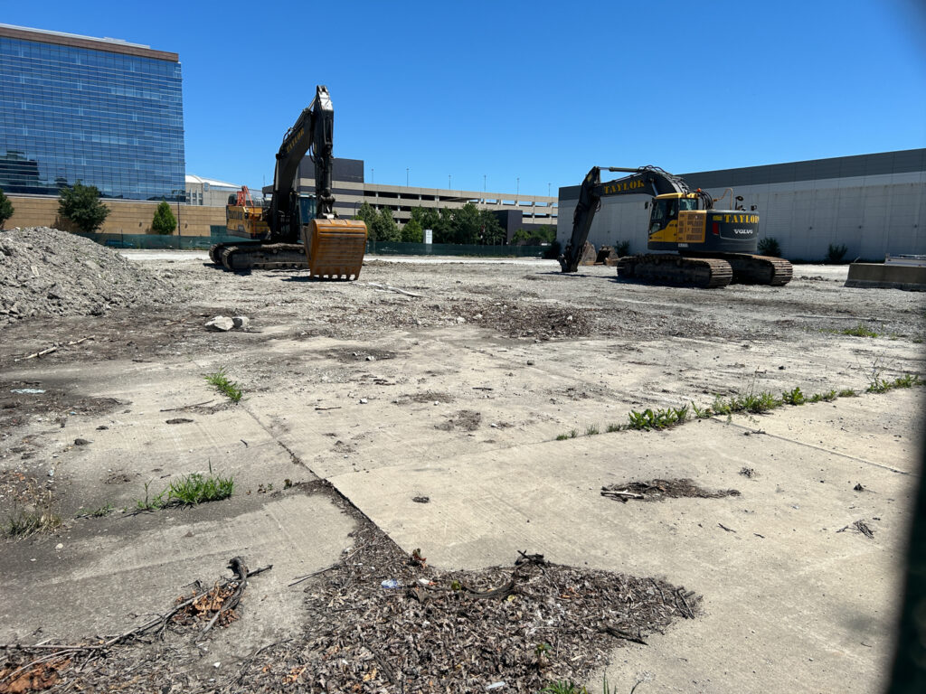 Structural steel takes form at Fifth Third Arena expansion on the Near ...