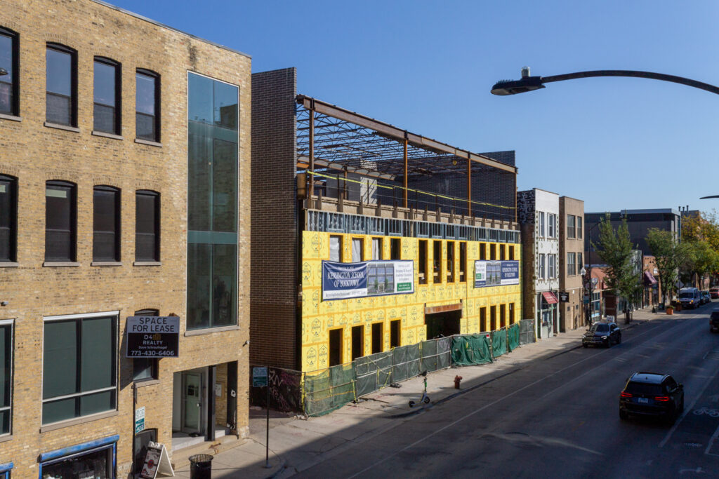 Kensington School Bucktown has topped out in Wicker Park - Chicago YIMBY