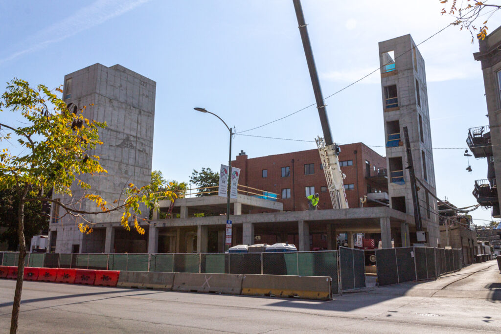 Construction progress at Lakeview Landing sees elevator, stairwell ...
