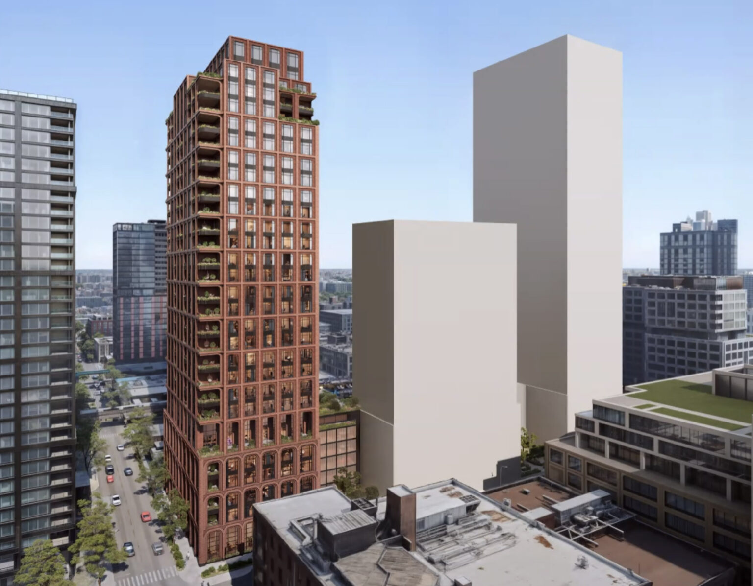 Renderings Revealed For Multi-Tower Development At 1325 W Fulton Street In Fulton Market ...