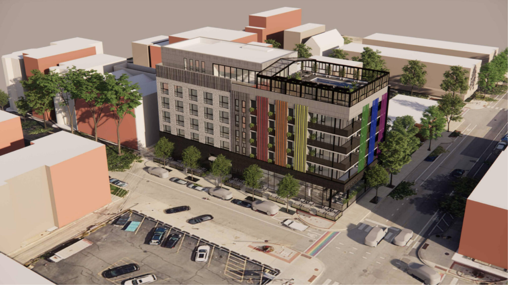 Zoning Initially Approved For Lake View Hotel at 3257 N Halsted Street ...