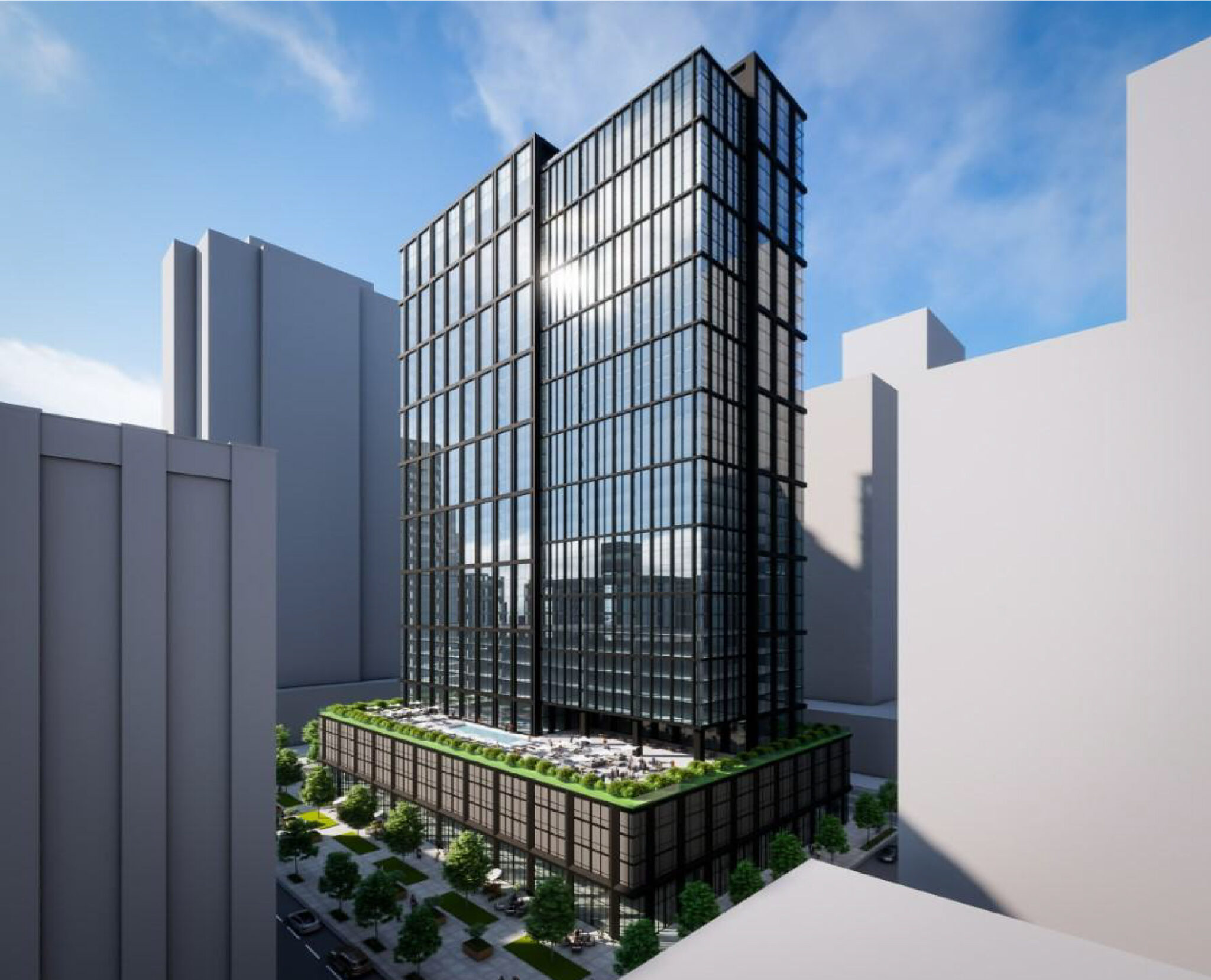 350 N Morgan Street Pivots To Residential In Fulton Market - Chicago YIMBY