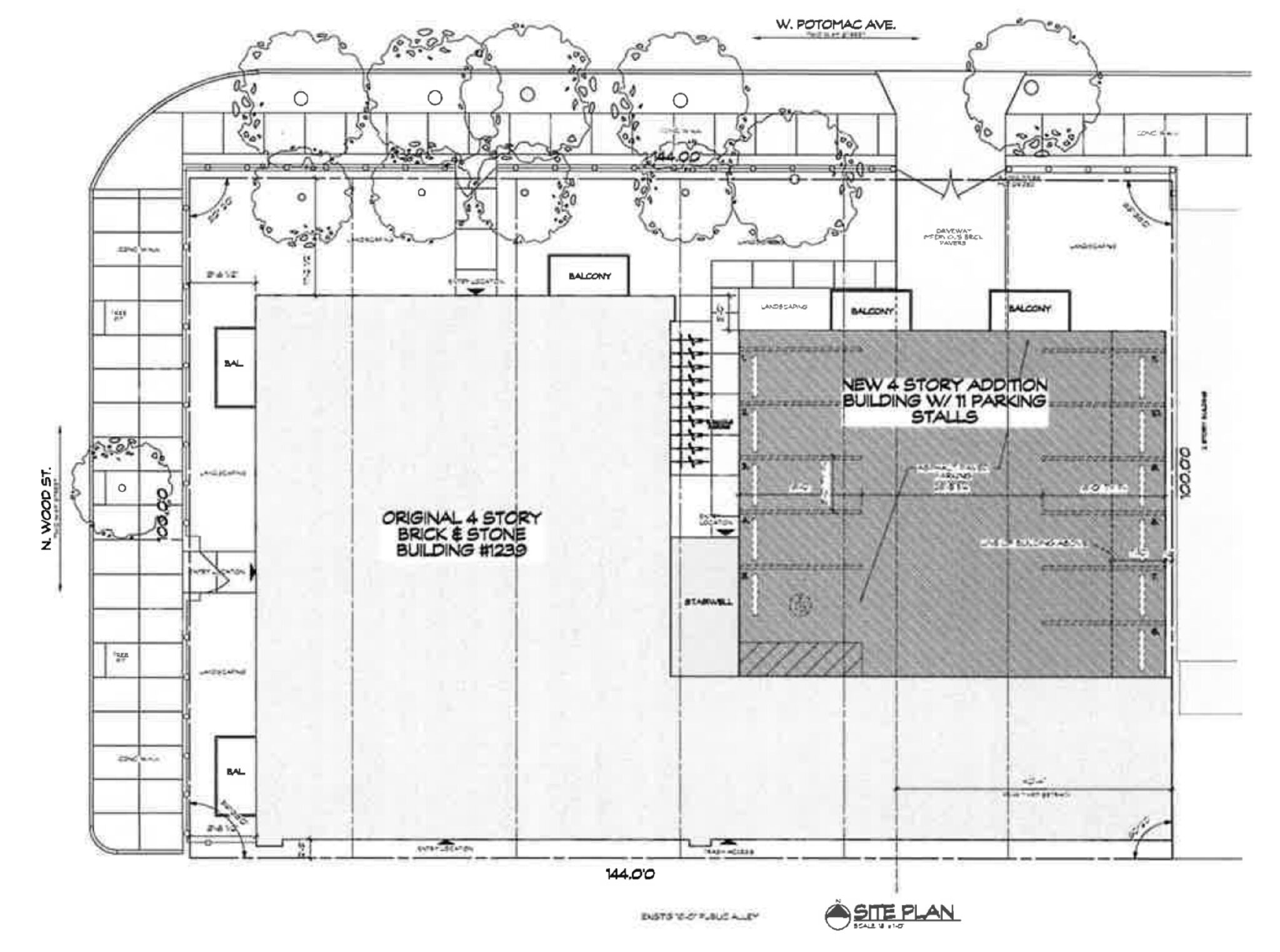 Plans Advance For Residential Expansion Of 1239 N Wood Street In Wicker ...