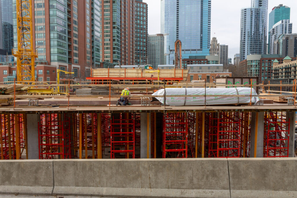 Year-End Update On 400 Lake Shore North Tower Construction Progress ...