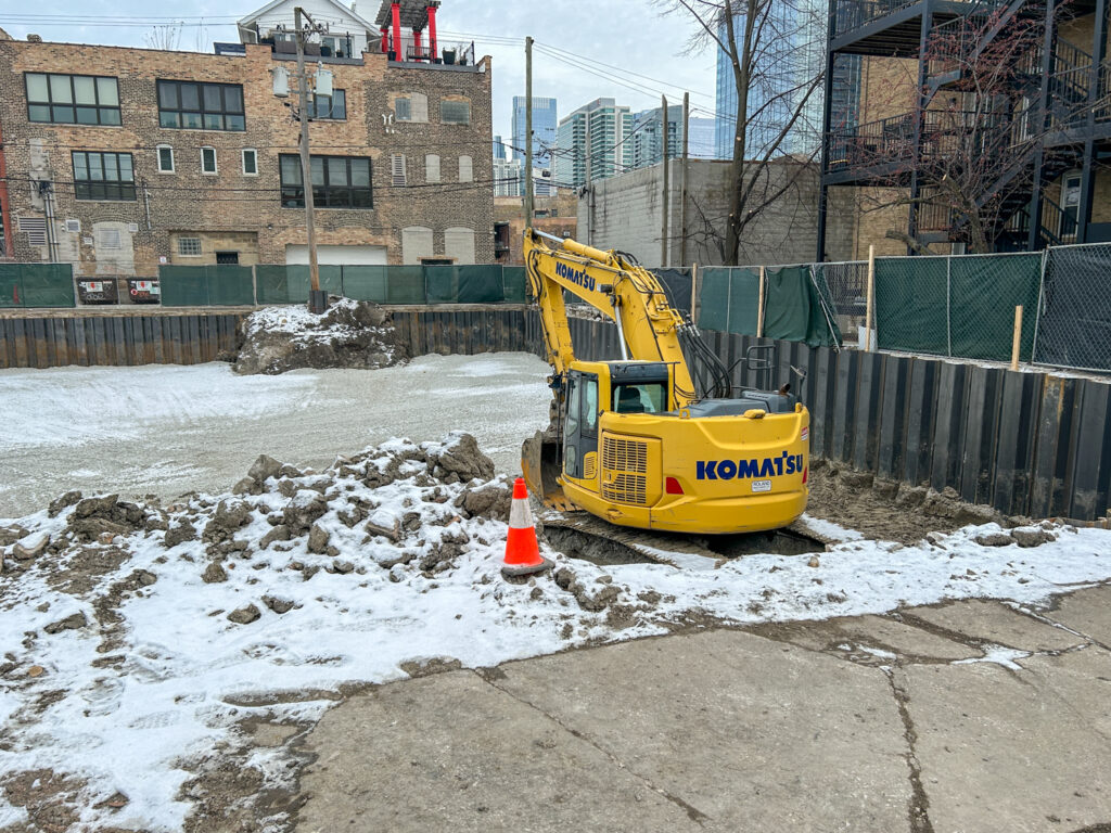 Foundation Is In The Ground For 455 North Carpenter in West Town ...