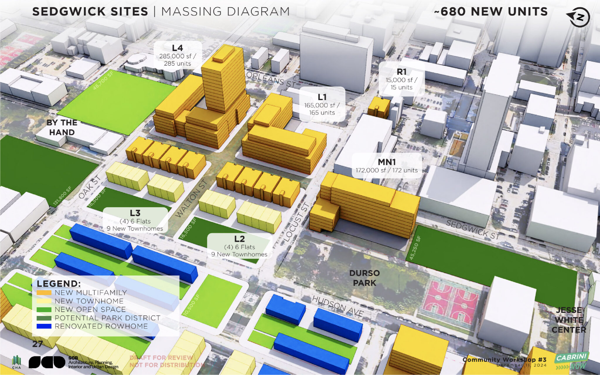 Updated Master Plan Revealed For Cabrini Green Redevelopment - Chicago ...