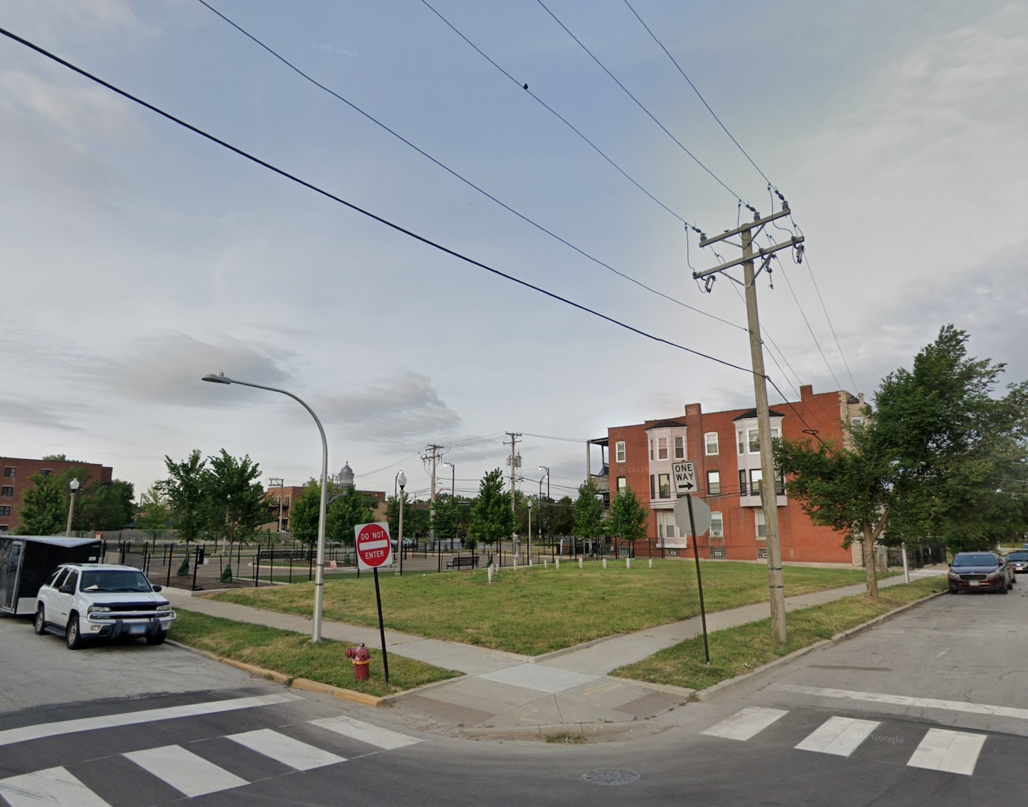 Second Three-Flat Receives Permit To Fill Empty Oakland Lot - Chicago YIMBY