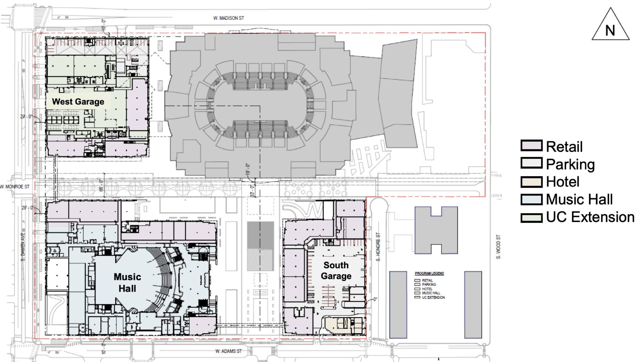 Plan Commission Approves United Center Redevelopment The 1901 Project - Chicago YIMBY