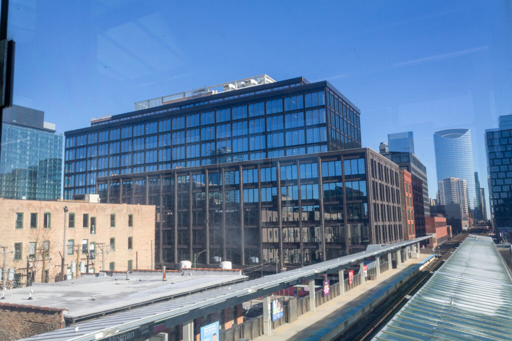 Exterior Glass Is Almost Complete At 919 Fulton In The West Loop ...