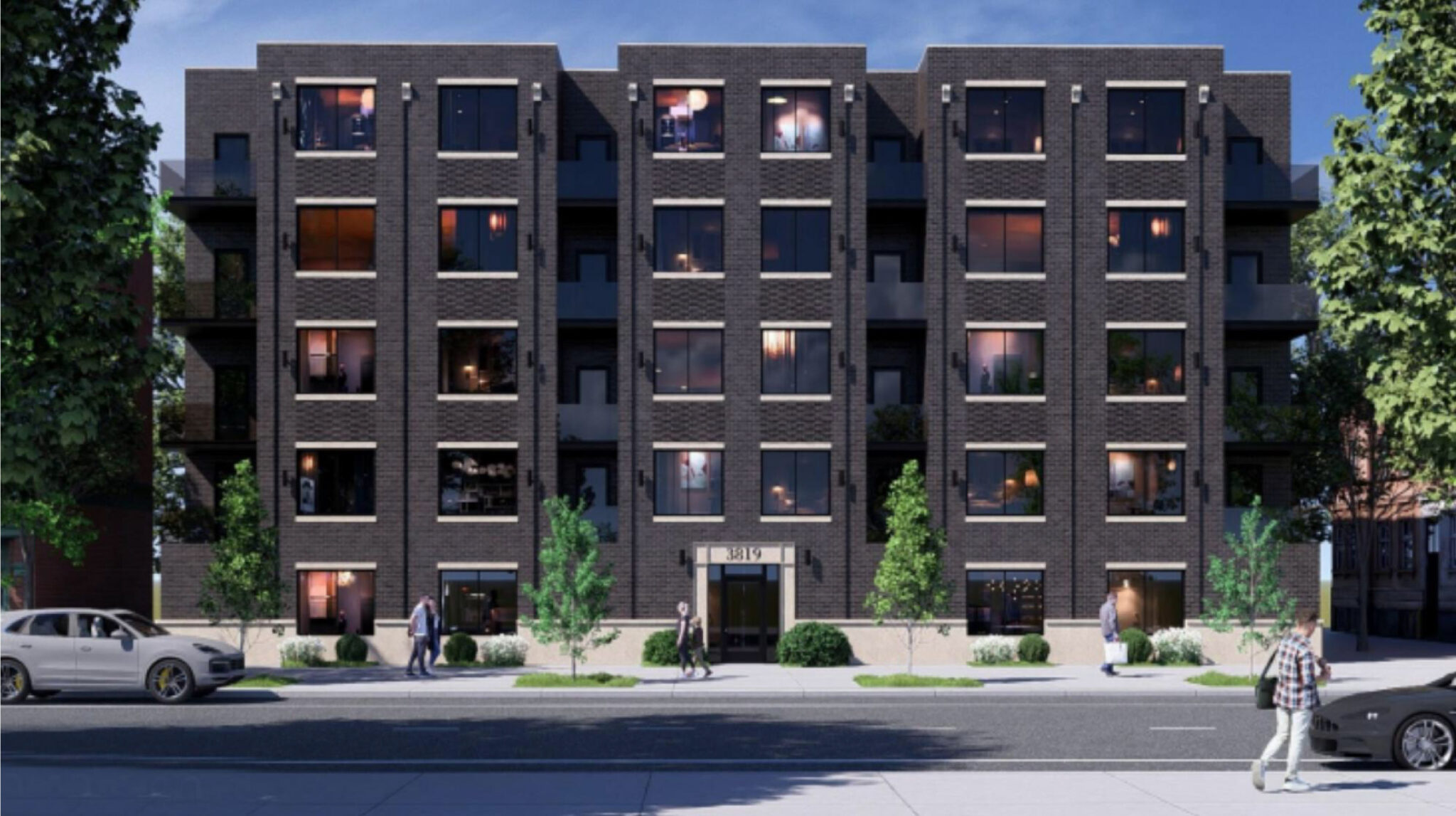 Details Revealed For Residential Development At 3819 N Kedzie Avenue In ...