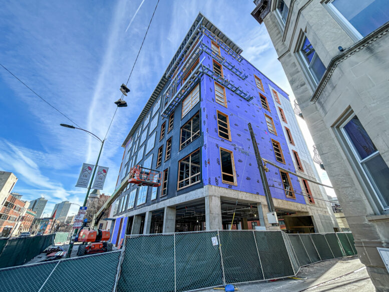 Now Topped Out, Lakeview Landing Exterior Work Continues In Lake View ...