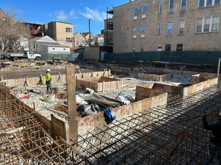 Rebar Rules Ground-Level Construction At 1257 North Ashland In Wicker Park - Chicago YIMBY