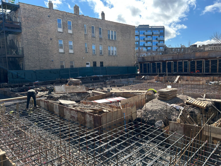 Rebar Rules Ground-Level Construction At 1257 North Ashland In Wicker Park - Chicago YIMBY