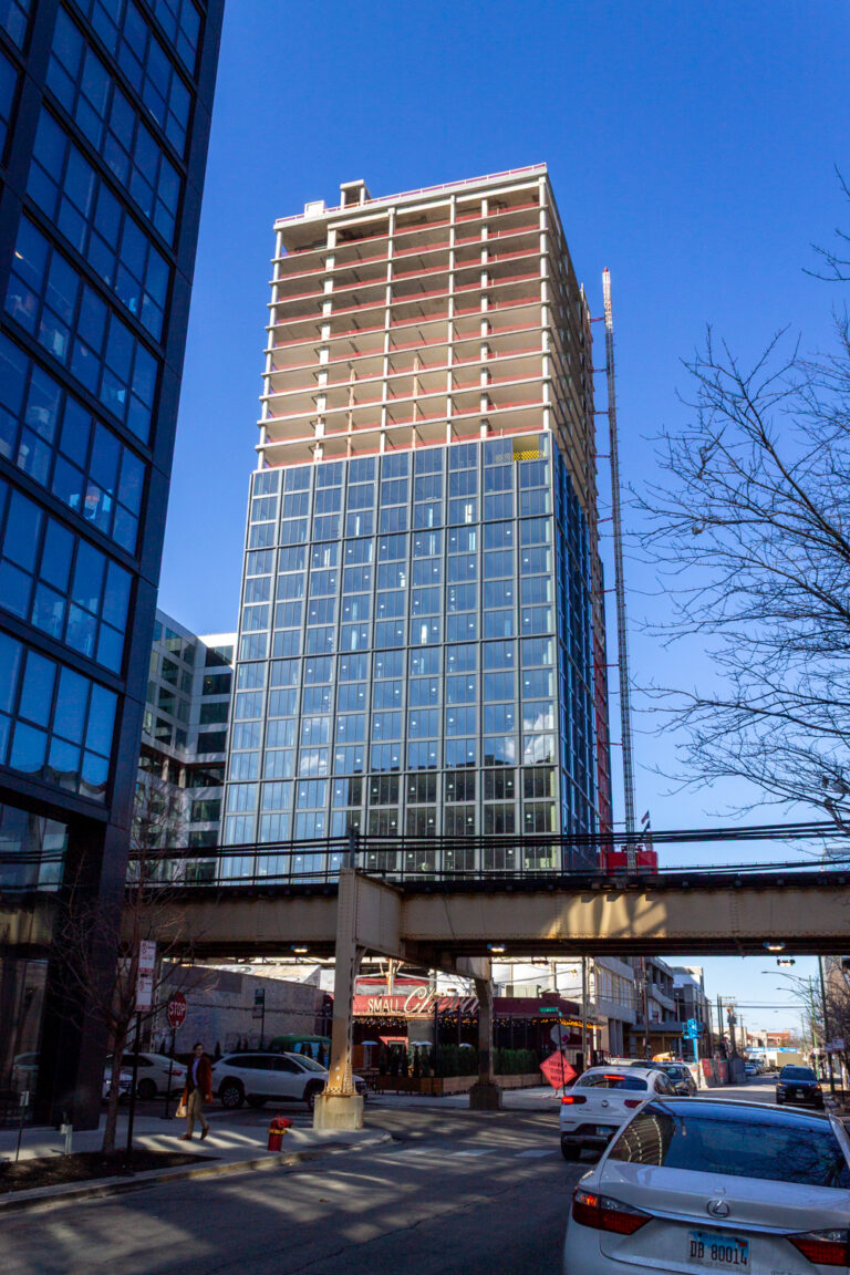The Glass Is Half Full At 220 North Ada In The West Loop - Chicago YIMBY