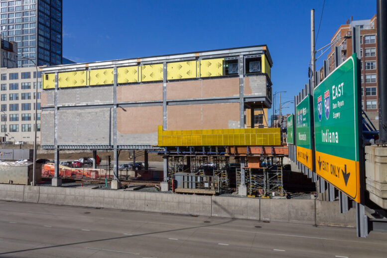 Construction Continues On CTA Blue Line Morgan Street Substation ...