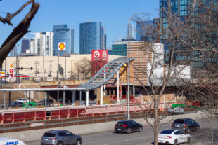 Work Progressing On The New Racine Blue Line Platform On The Near West ...
