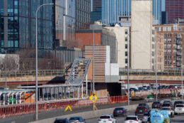 Work Progressing On The New Racine Blue Line Platform On The Near West ...