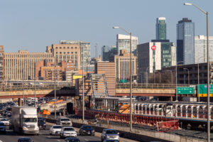 Work Progressing On The New Racine Blue Line Platform On The Near West ...