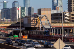 Work Progressing On The New Racine Blue Line Platform On The Near West ...