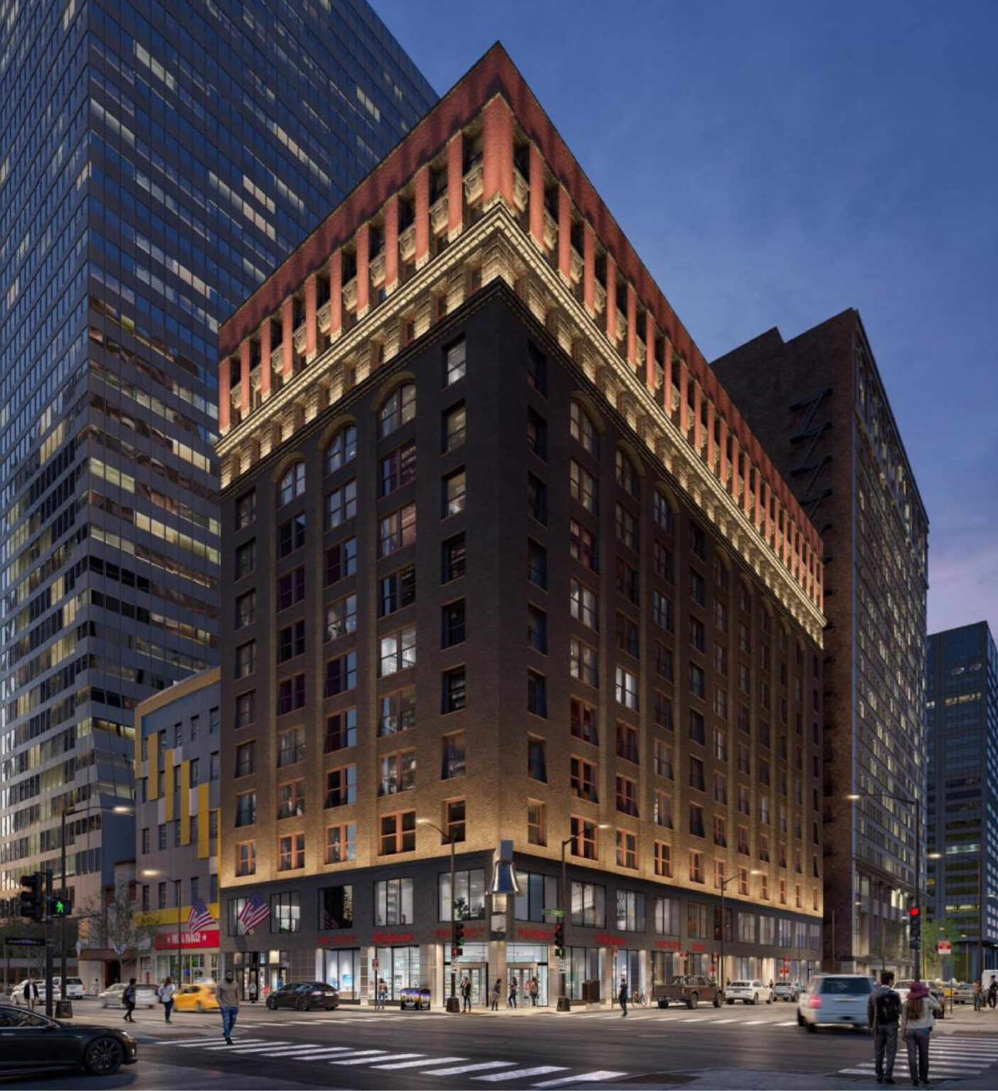 Construction Starts On 13-Story Residential Conversion at 79 W Monroe ...