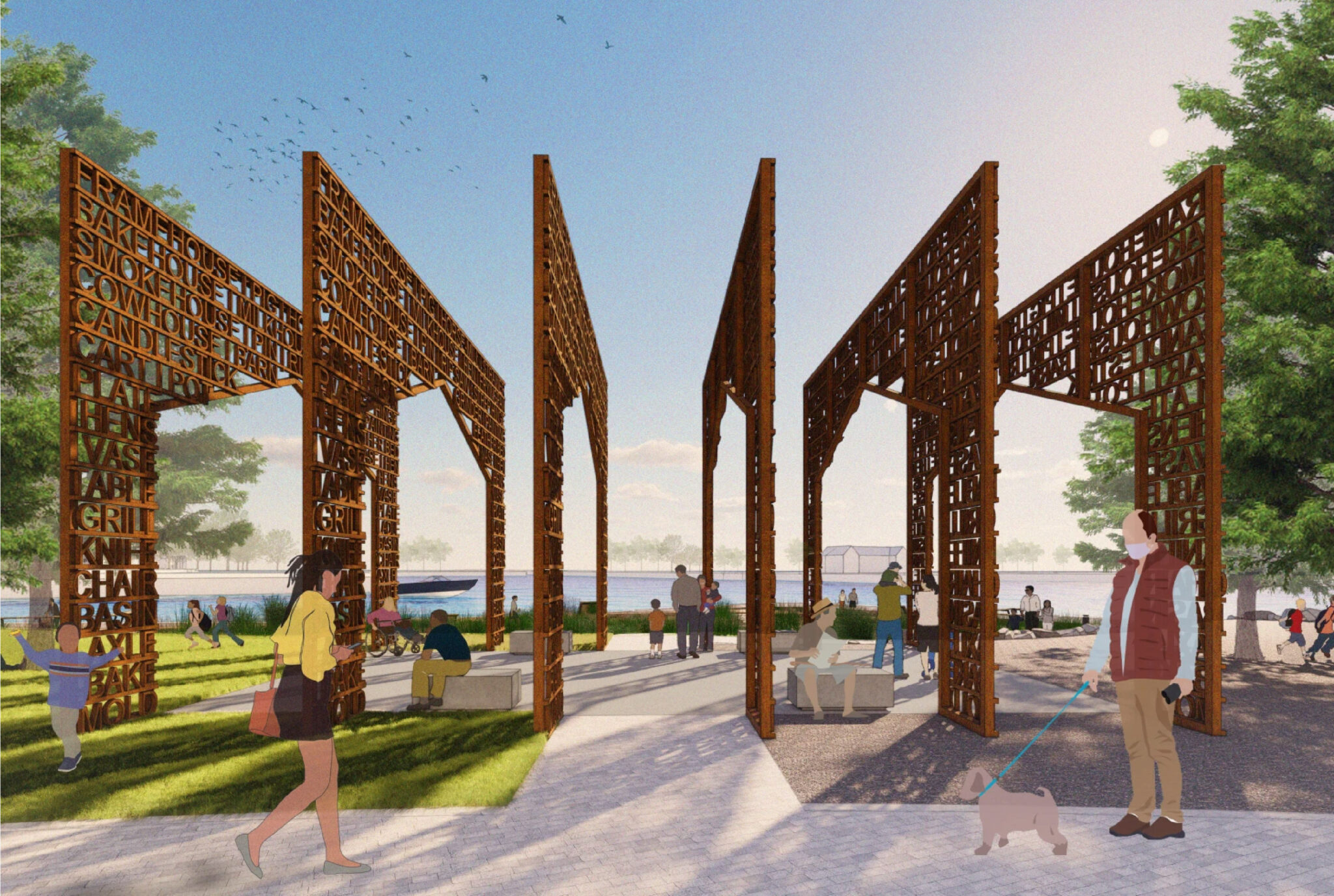 Initial Details Revealed For DuSable Park In Streeterville - Chicago YIMBY