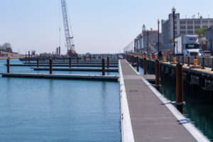 Navy Pier Marina Progresses As Amenities Building Gets Its Permit ...