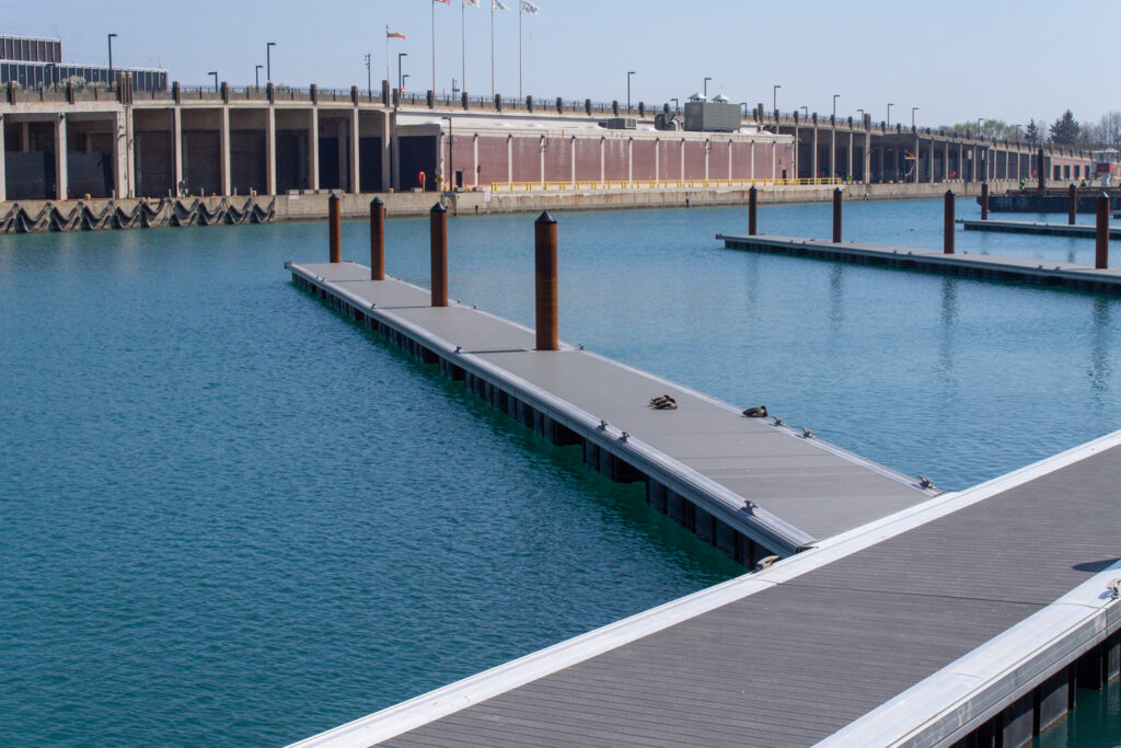 Navy Pier Marina Progresses As Amenities Building Gets Its Permit ...
