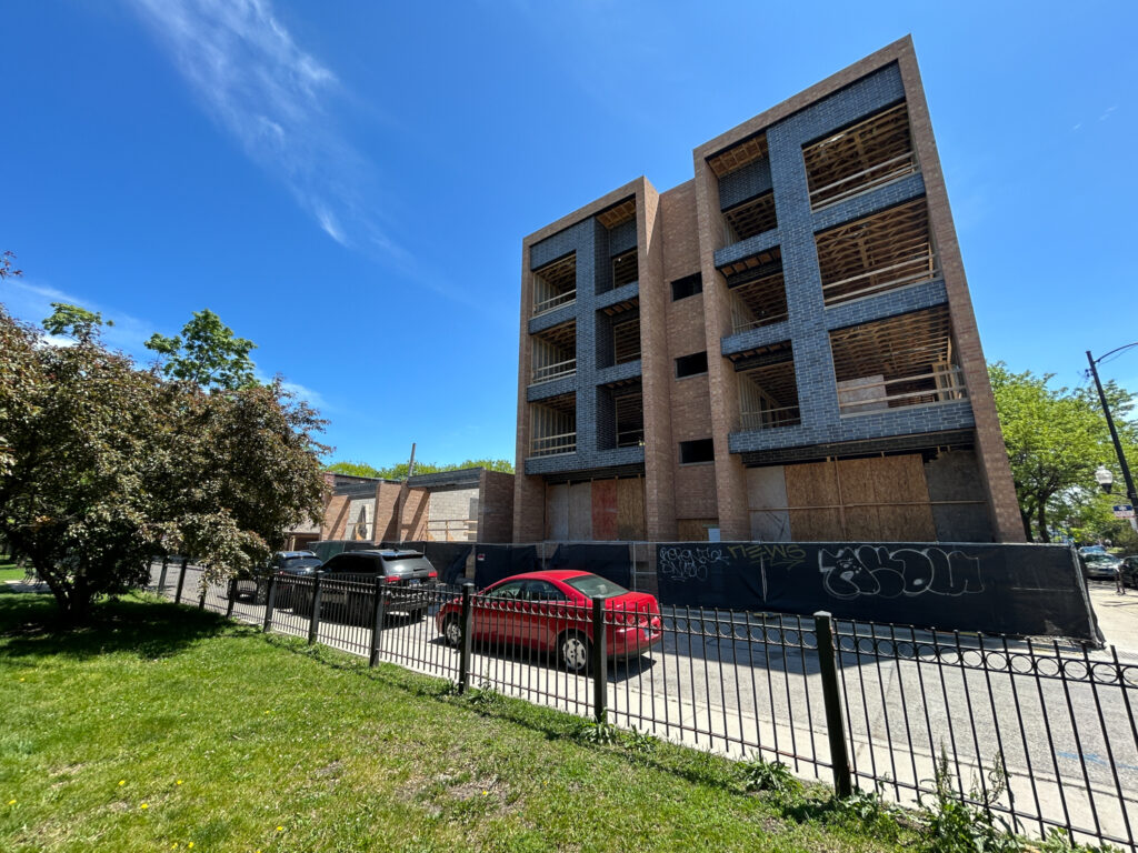 Construction Progresses On Twin Flournoy Street Residential Buildings ...