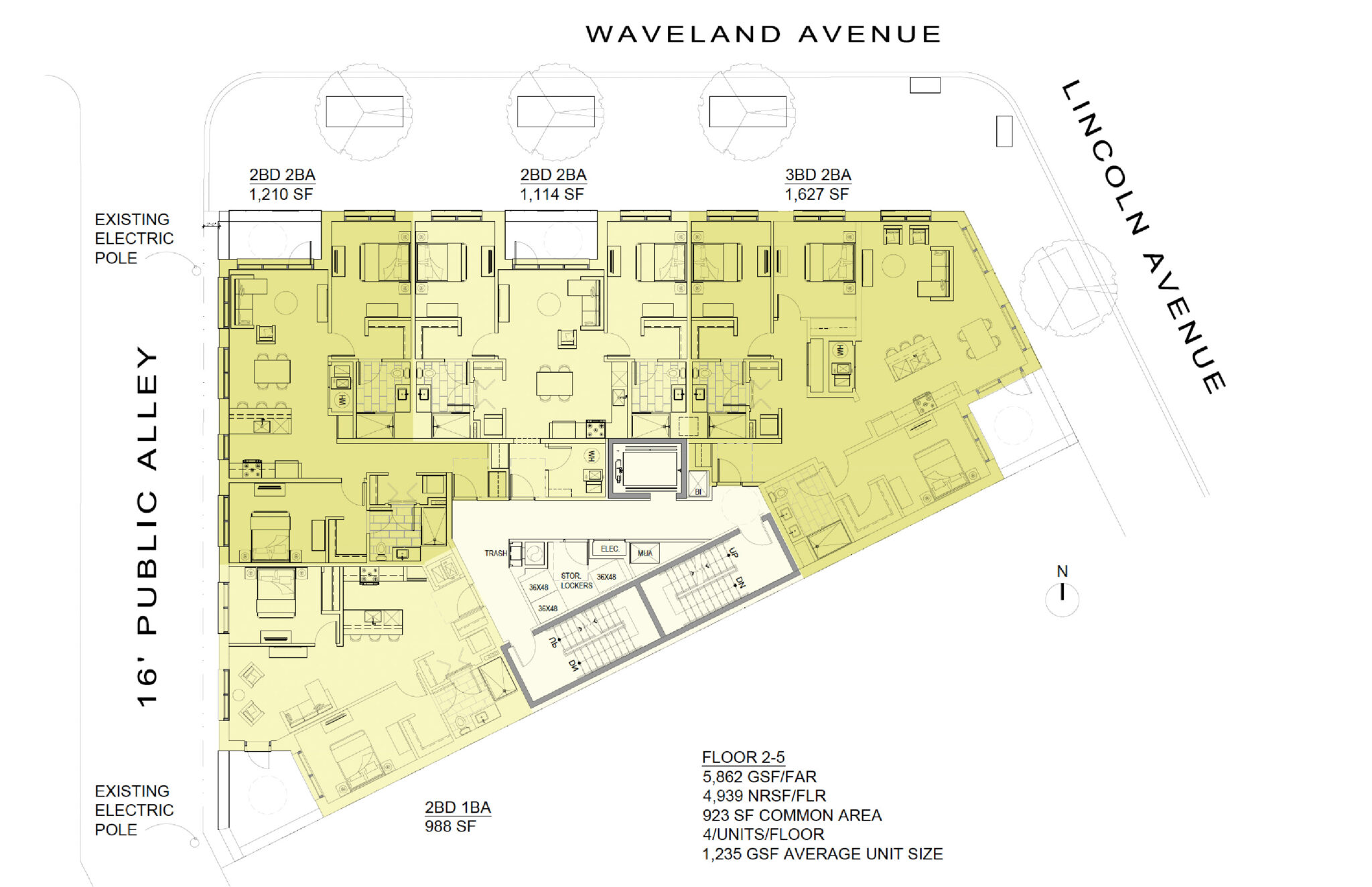 Plans Revealed For 3664 N Lincoln Avenue In North Center - Chicago YIMBY