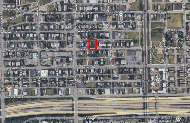 Four Units Permitted To Fill Two Vacant Lots On West Adams Street In ...