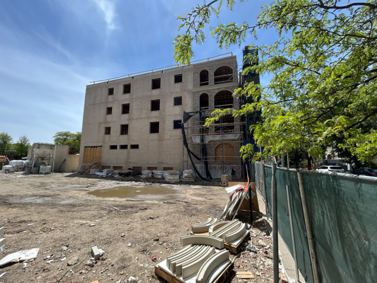 Brick Façade Now The Focus Of Topped-Out 519 West Fullerton At ...