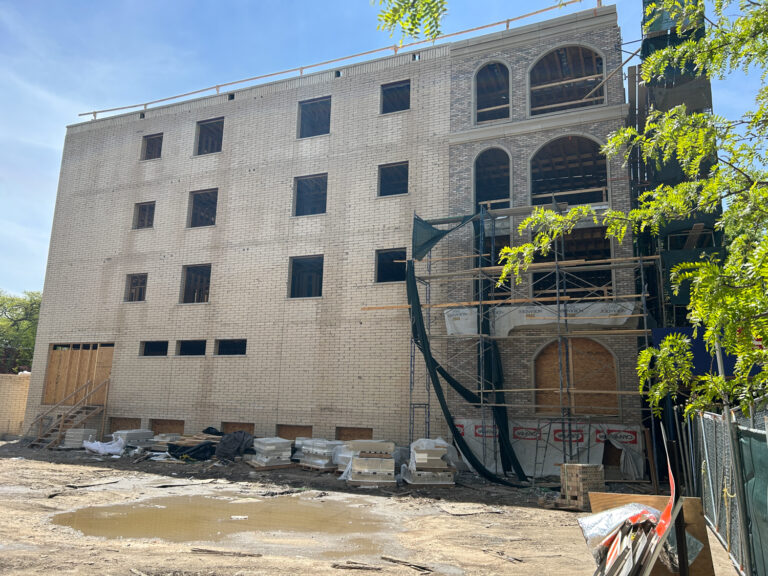 Brick Façade Now The Focus Of Topped-Out 519 West Fullerton At ...