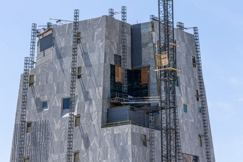 Obama Presidential Center Museum Tower Clad From Head To Toe - Chicago ...