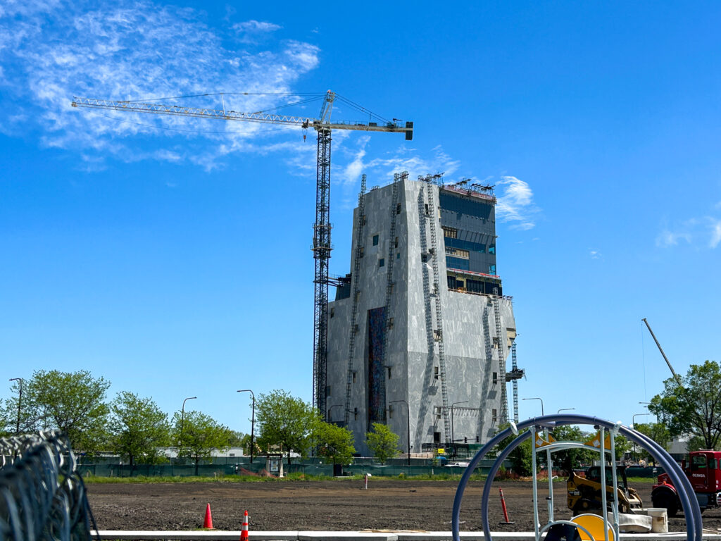 Obama Presidential Center Museum Tower Clad From Head To Toe - Chicago ...