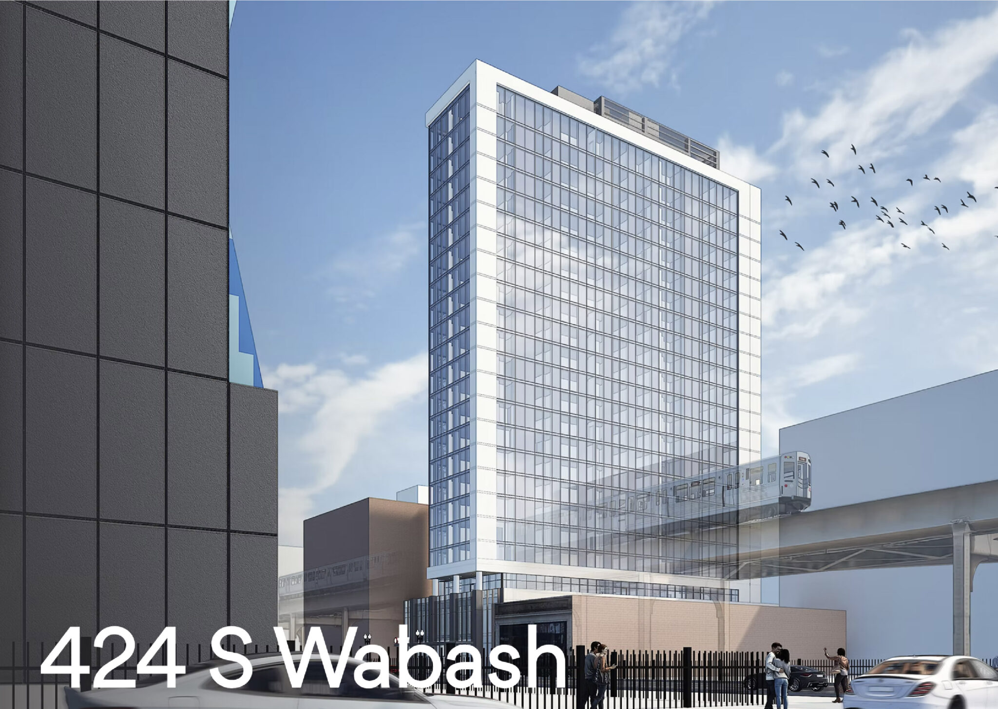 Demolition Complete For 424 South Wabash Hotel Tower In The Loop ...