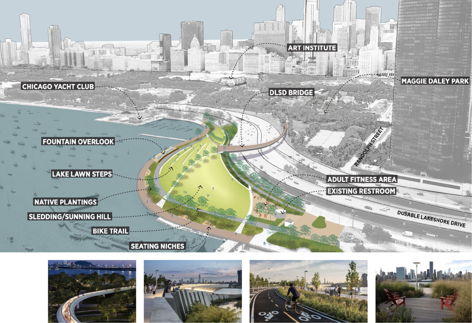 Park District Reveals New Grant Park Framework Plan - Chicago YIMBY