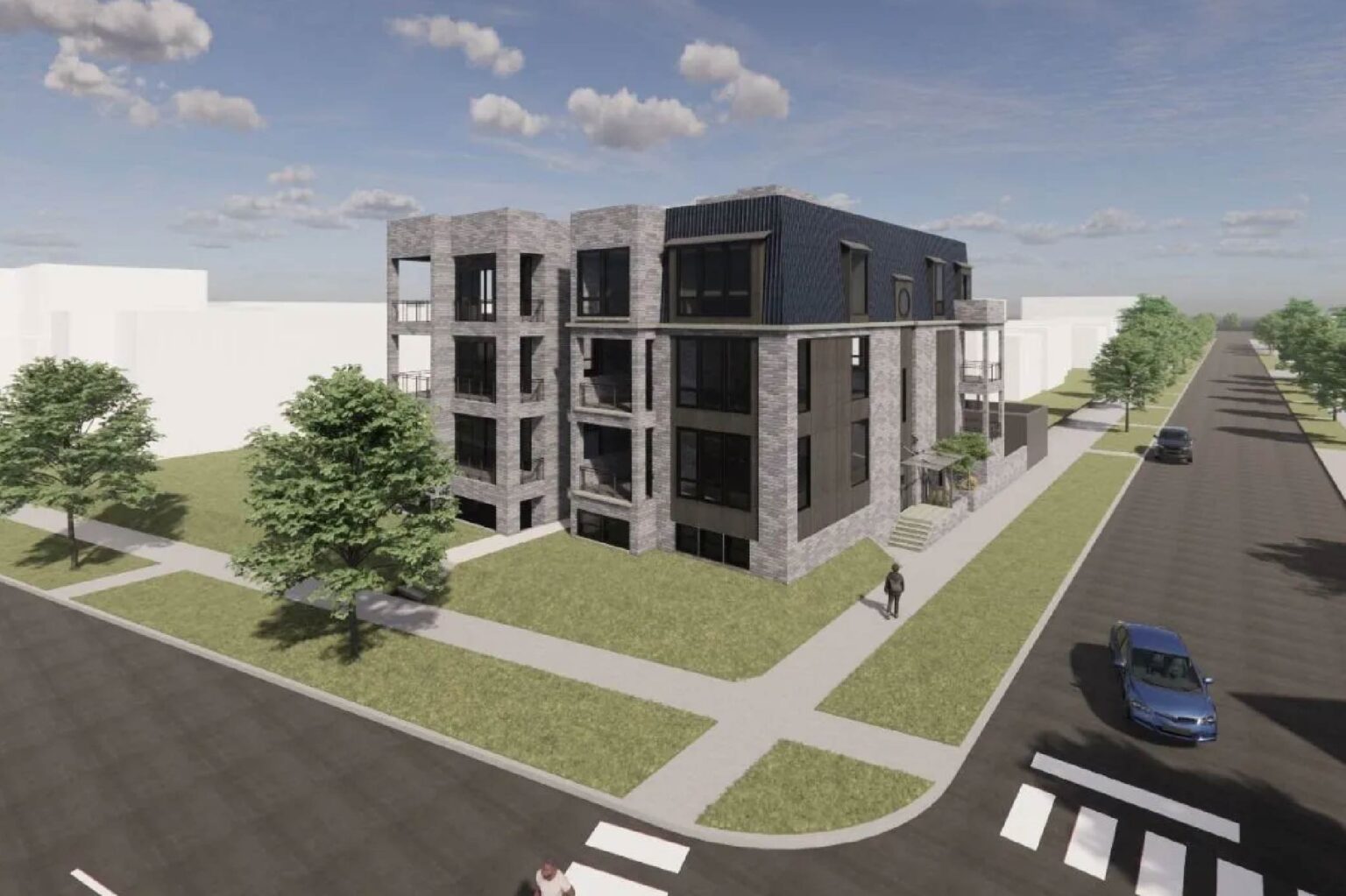 Scaled Back Plans Revealed For 7728 North Sheridan Road In Rogers Park ...