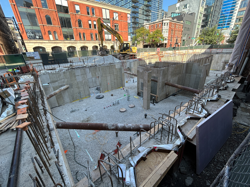 Basement-Level Work Ongoing At The Lake Social Club In River North ...