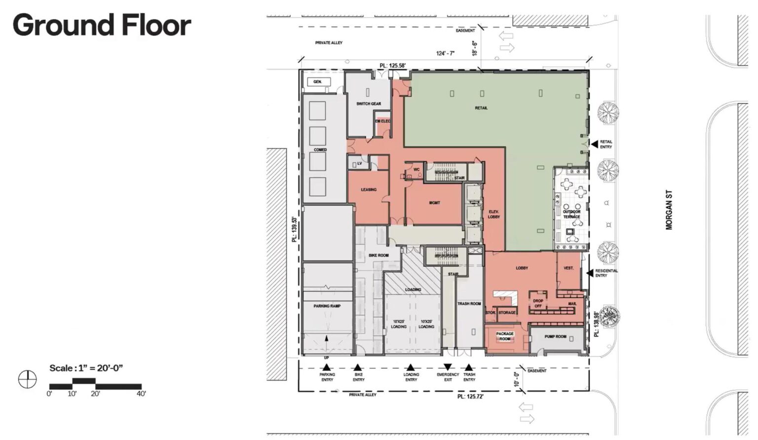 Construction Timeline Announced For 210 North Morgan Street As It ...