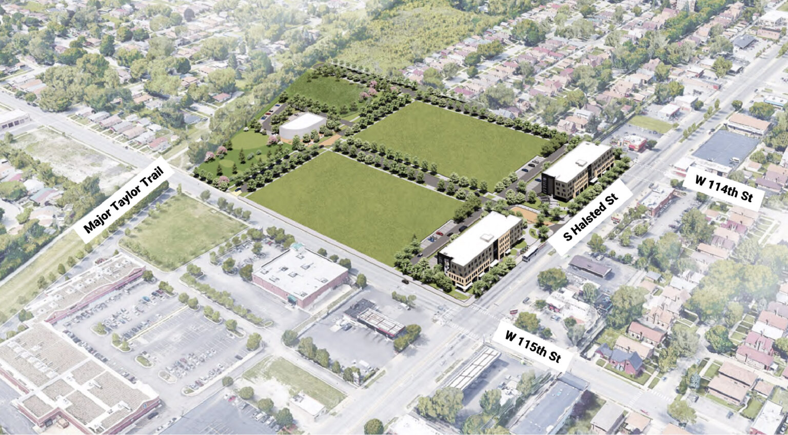 Plan Commission Approves Morgan Park Commons With Phase One Details ...