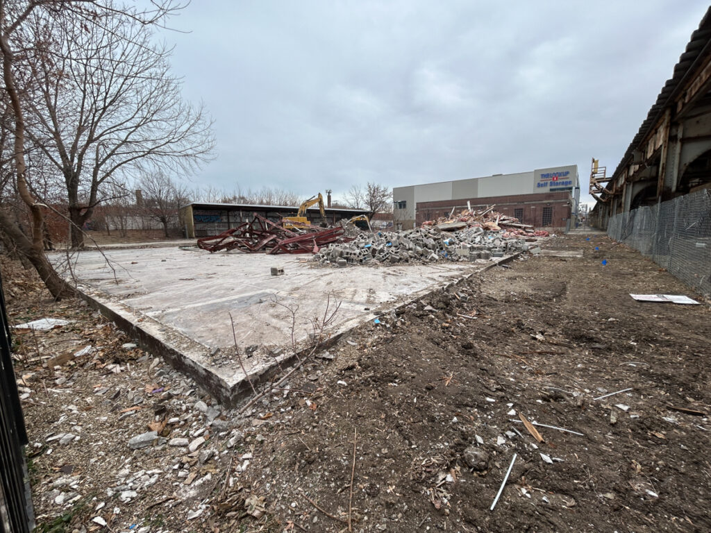 Demolition Clears Site For Club Grace At 1805 West Grace Street In ...
