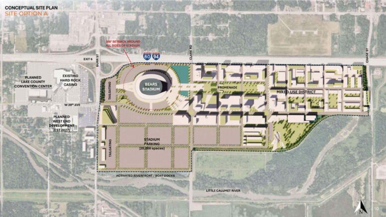 Gary Indiana Formally Pitches Land For Chicago Bears Relocation ...