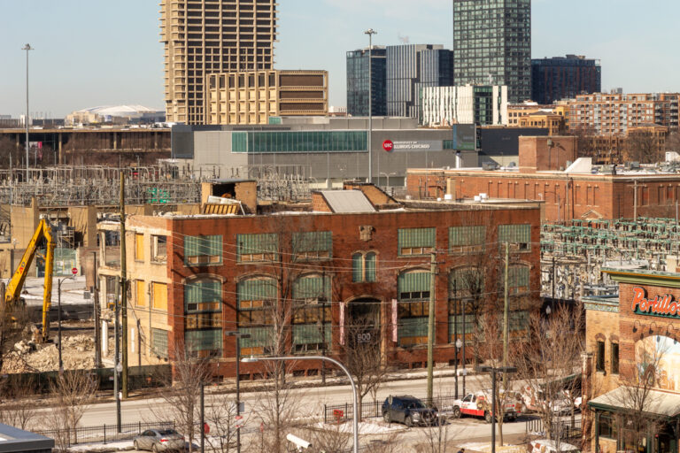 ComEd Demolishes 1920s Industrial Office Building At 900 South Clinton ...
