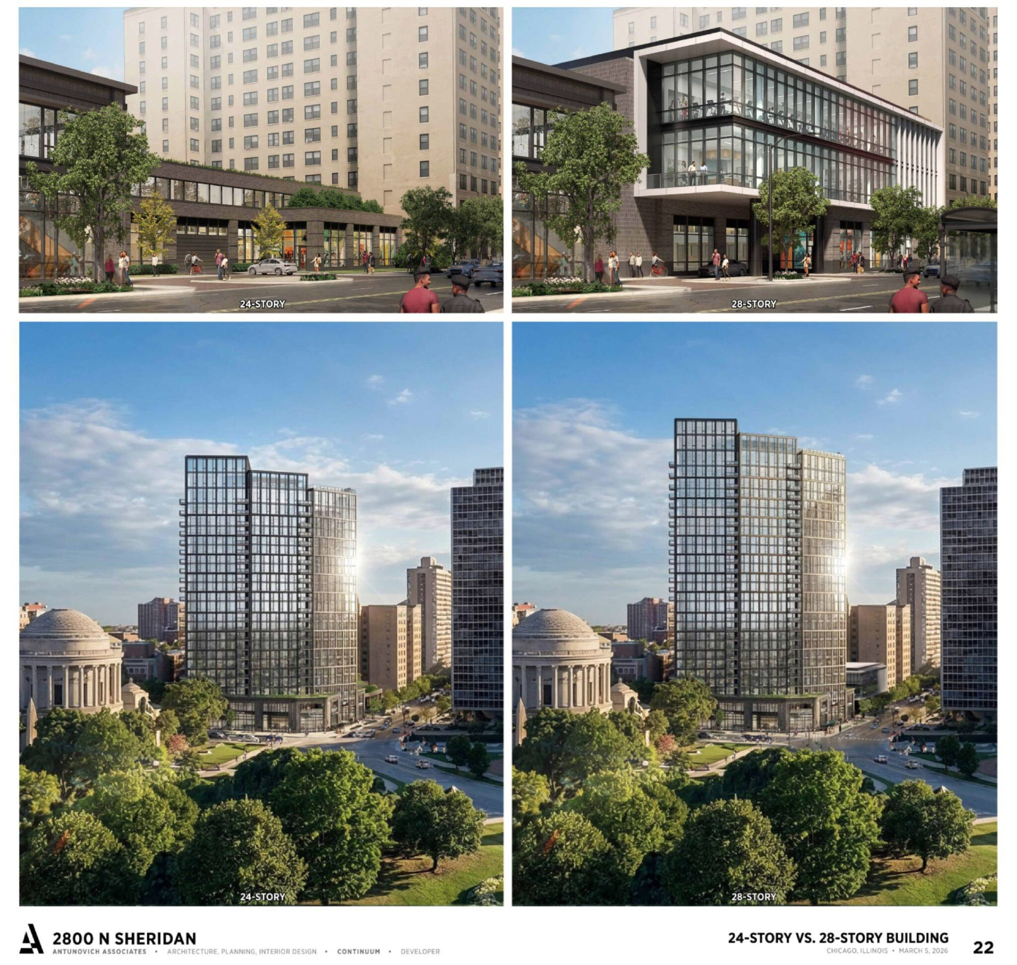 Enlarged Plans Revealed For 2800 North Sheridan Road In Lake View ...